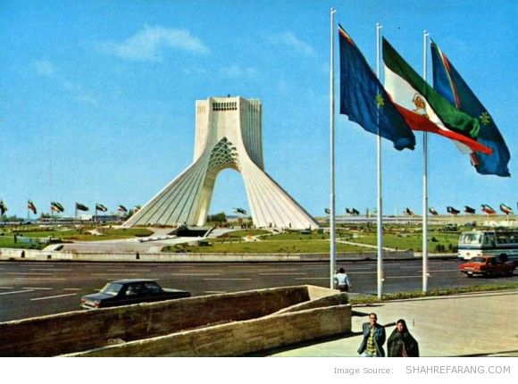 ساخت برج آزادی شهیاد سابق Shahrefarang